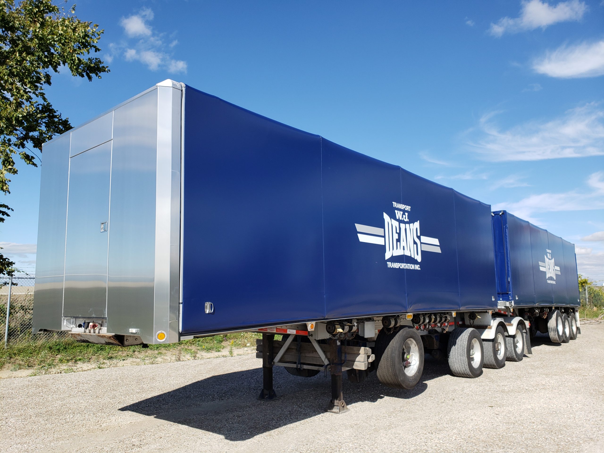 Photo Gallery – Glider Systems Inc. Retractable / Sliding Trailer Tarp ...