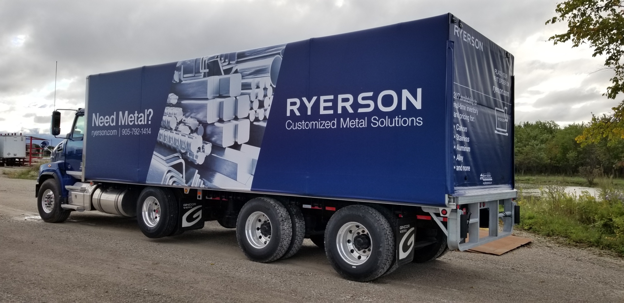 Photo Gallery – Glider Systems Inc. Retractable / Sliding Trailer Tarp ...